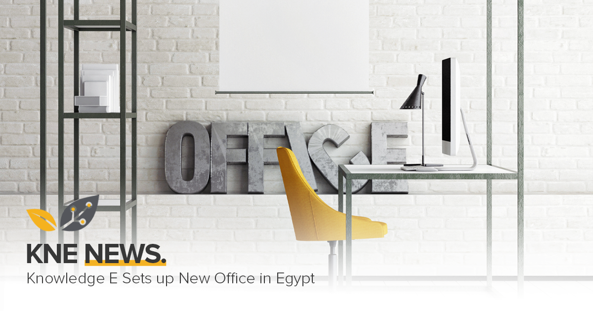 Knowledge E Sets Up New Office in Cairo, Egypt