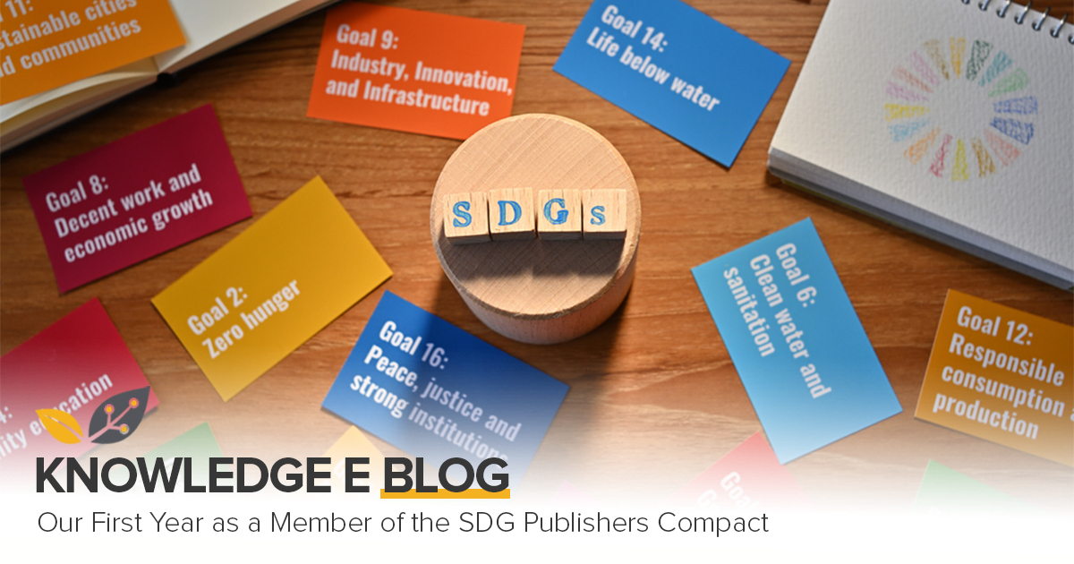 Our First Year as a Member of the SDG Publishers Compact